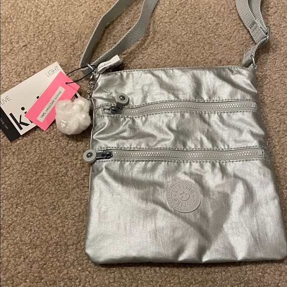 Kipling | Bags | Nwt Kipling Keiko New Bright Metallic Crossbody Bag ...